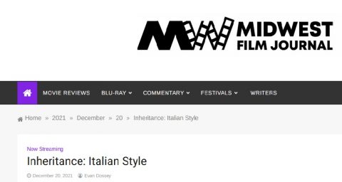 New Rotten Tomatoes Critic Review of ‘Inheritance Italian Style’ from ...